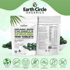 1000 mg spirulina & chlorella dosage