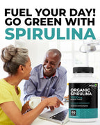 1000 mg spirulina for detoxification