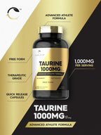 1000 mg taurine for energy