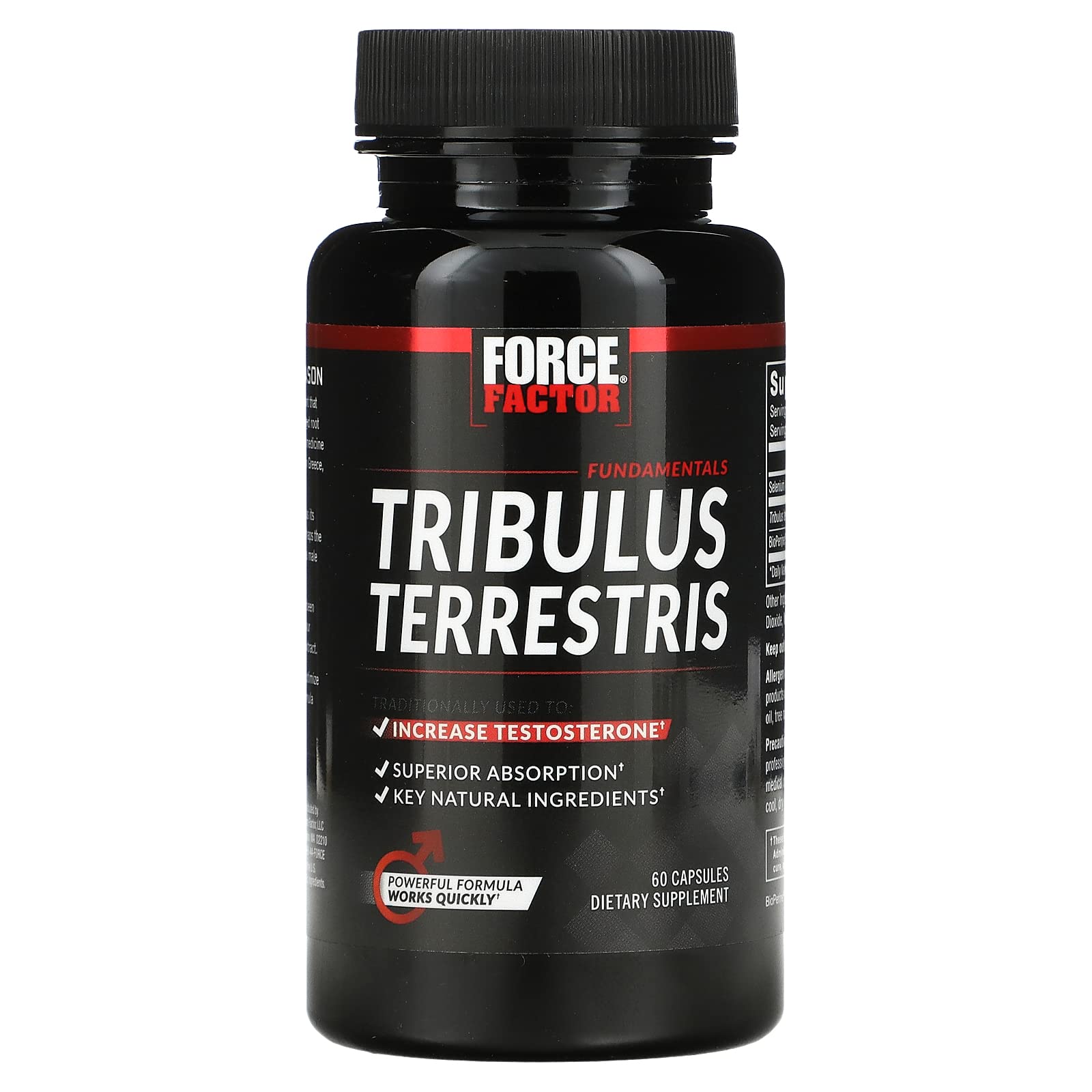1000 mg Tribulus capsules for vitality