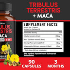 1000 mg Tribulus Terrestris capsules