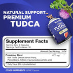 1000 mg TUDCA for liver health