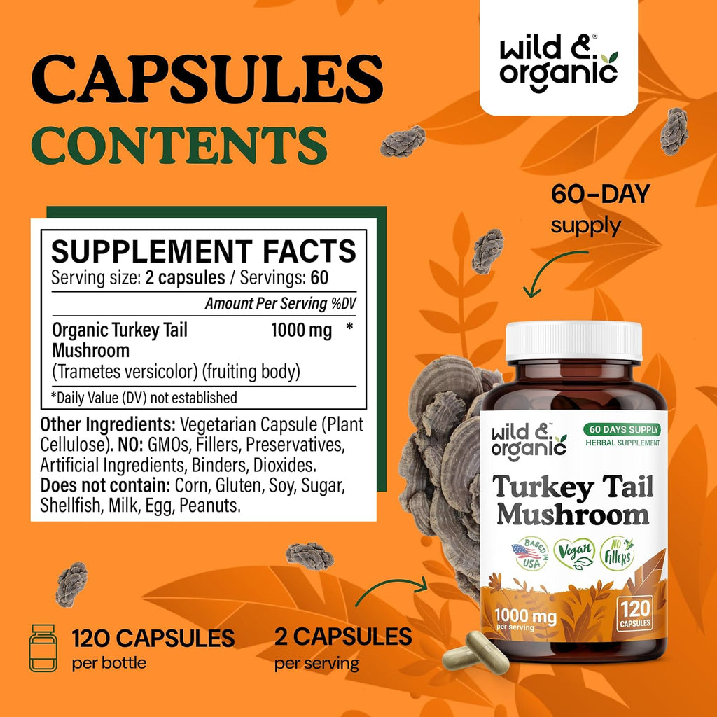 1000 mg turkey tail extract