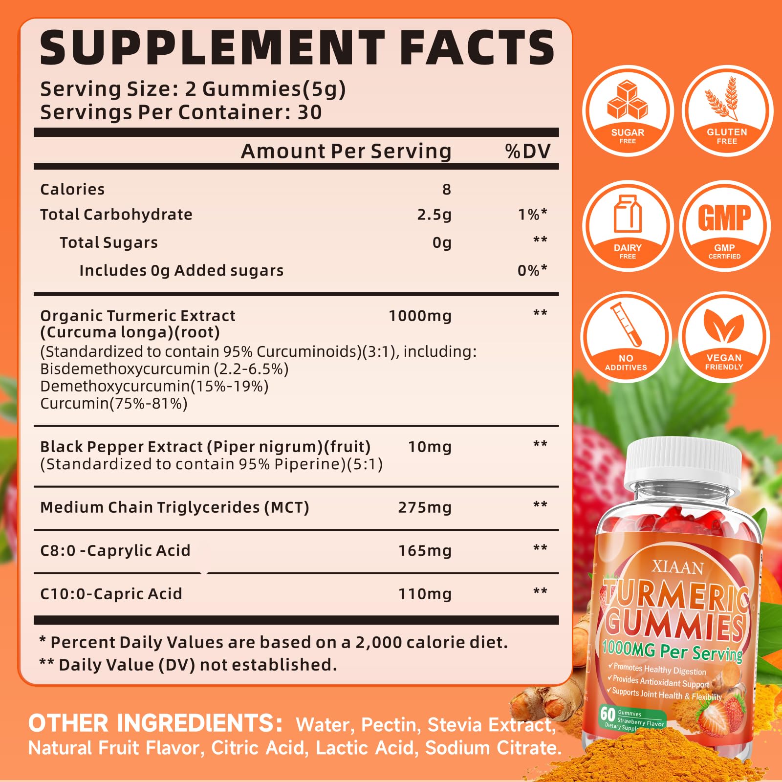 1000 mg turmeric gummies for joint health