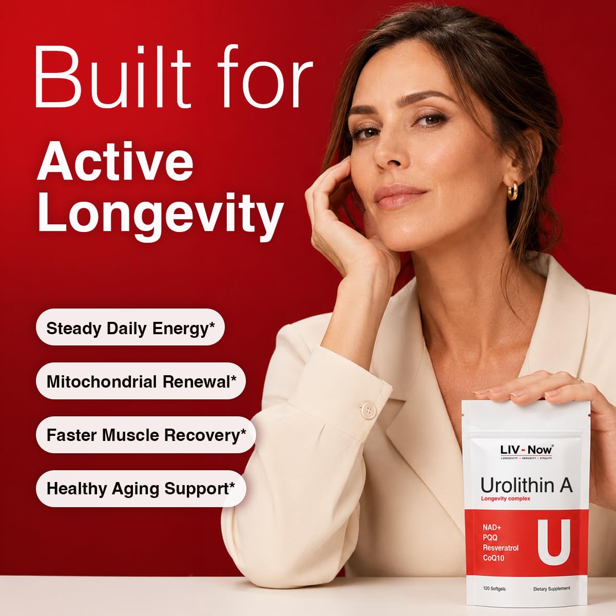 1000 mg Urolithin A health benefits