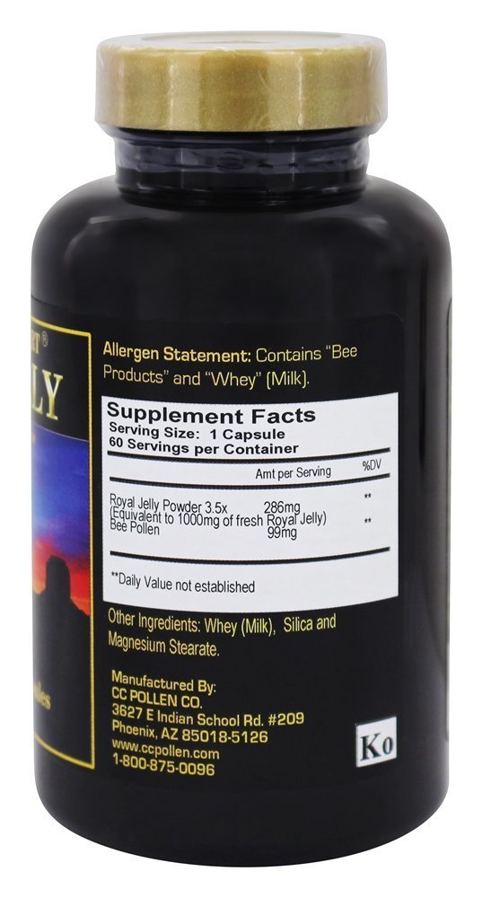 1000 mg vegetarian royal jelly