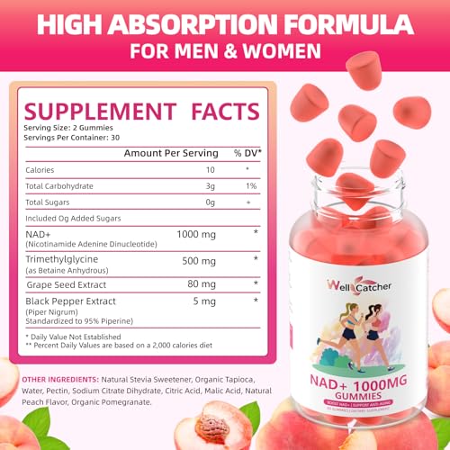 1000 mg vitamin B3 gummies