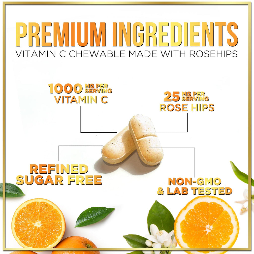 1000 mg vitamin C for daily health