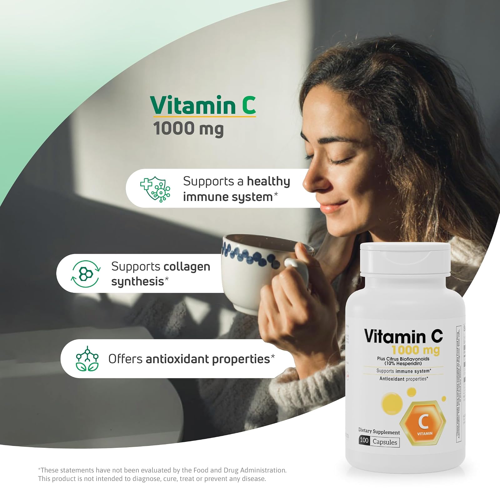 1000 mg Vitamin C for immunity