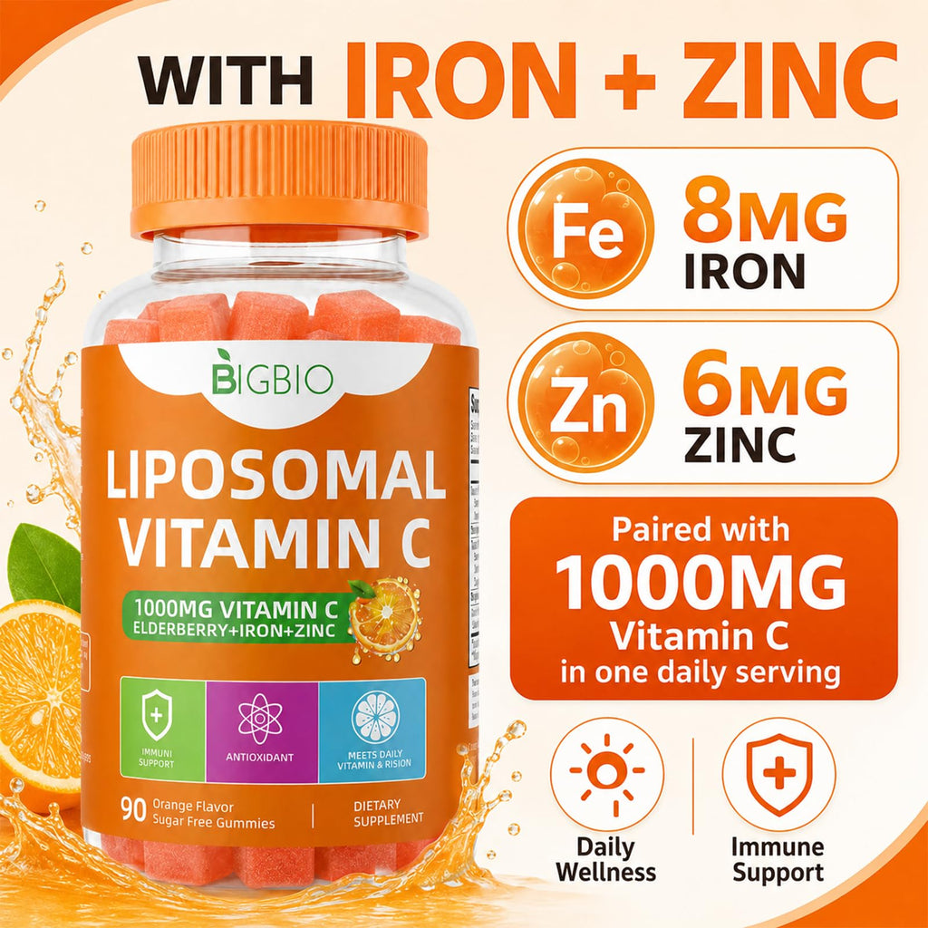 1000 mg Vitamin C gummy supplements