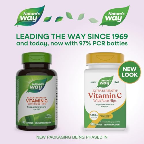 1000 mg vitamin C with rose hips
