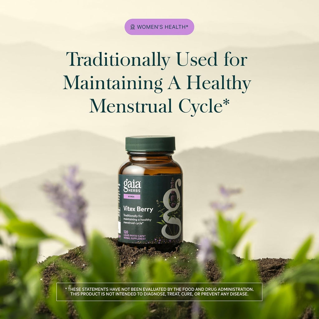 1000 mg Vitex Berry for hormonal balance