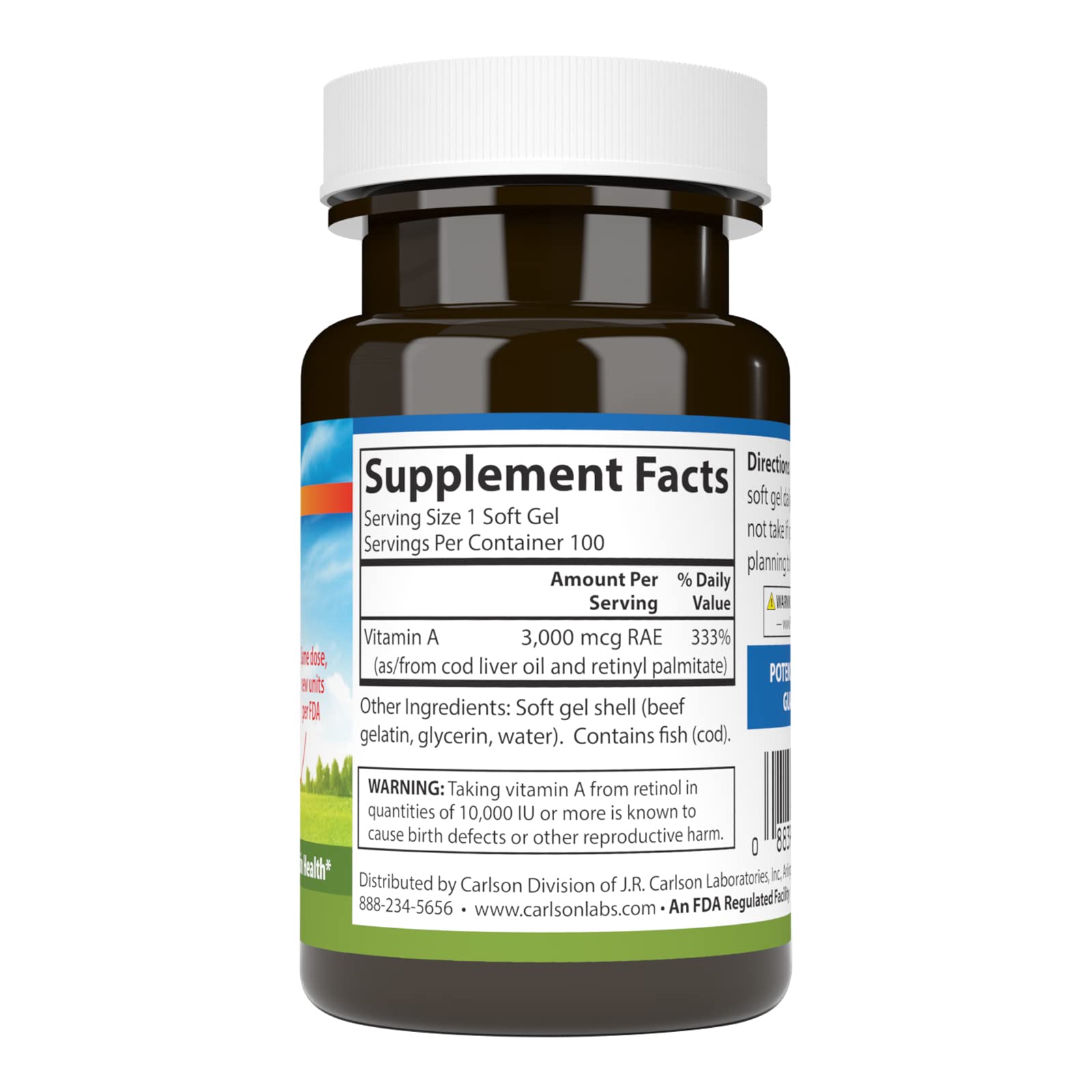 10000 IU Vitamin A for immune support