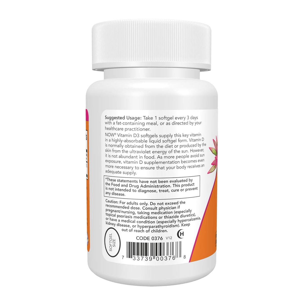 10000 IU Vitamin D for immunity
