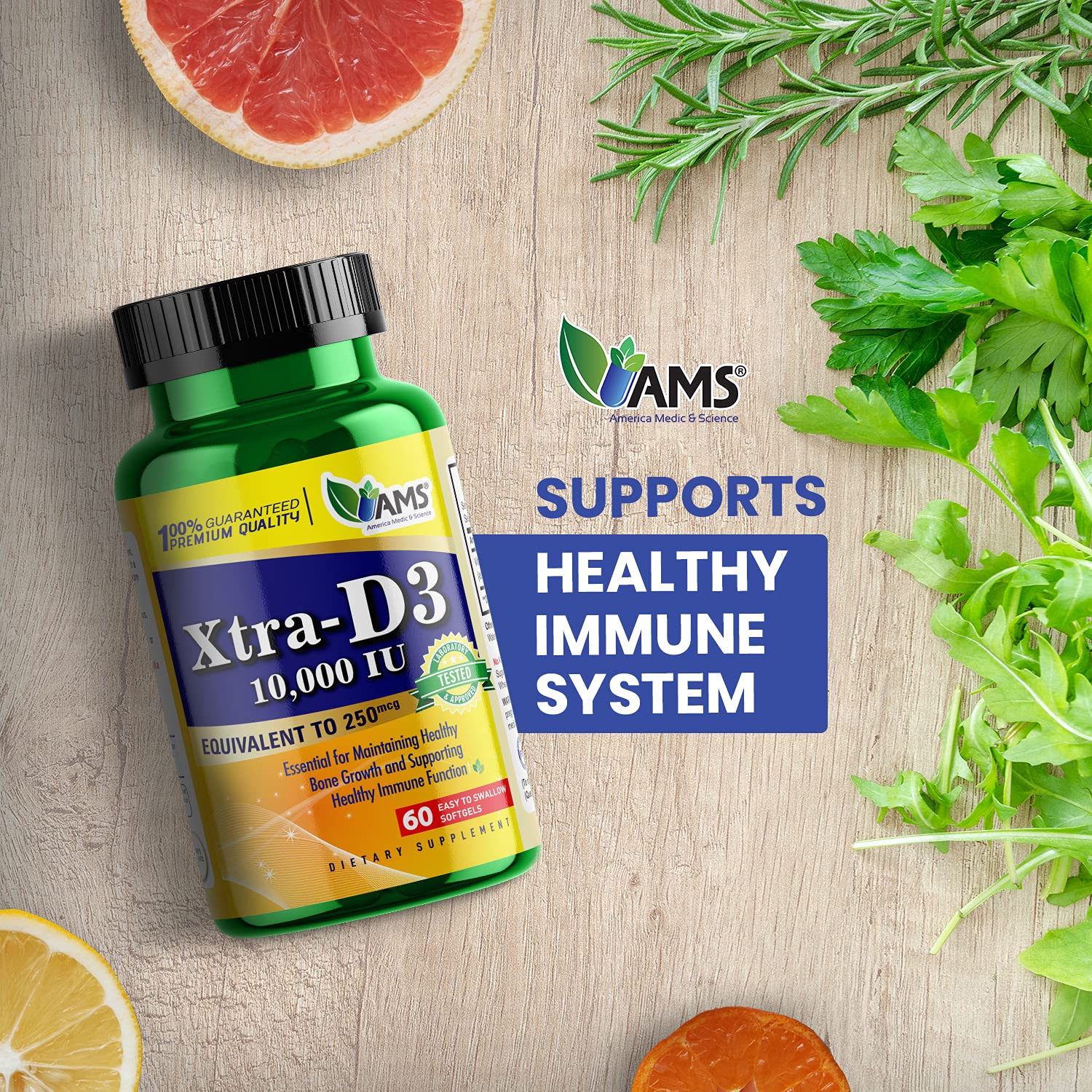10000 IU vitamin D for immunity