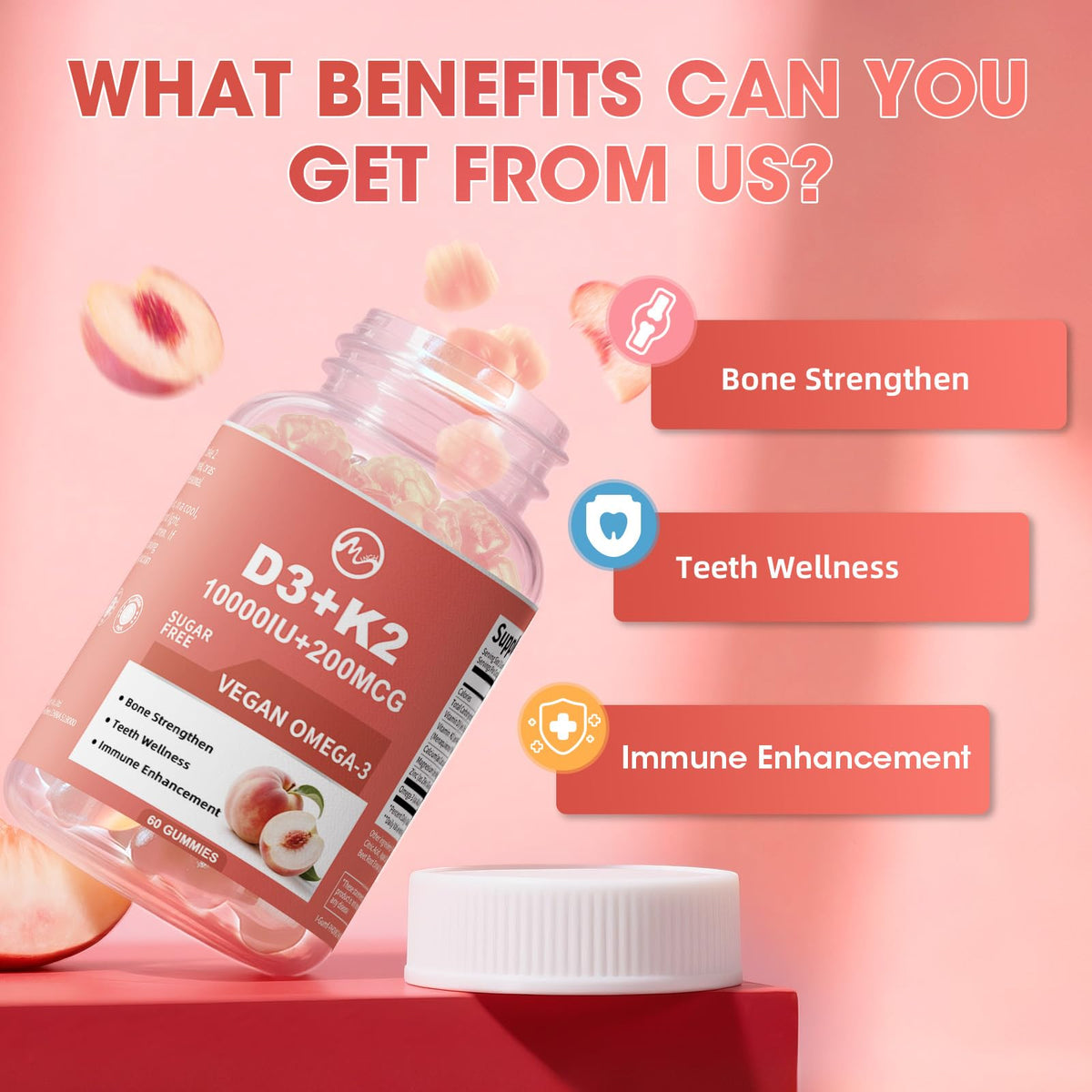 10000 IU Vitamin D3 for immunity