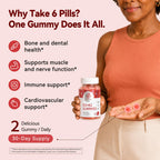 10000 IU Vitamin D3 K2 gummies