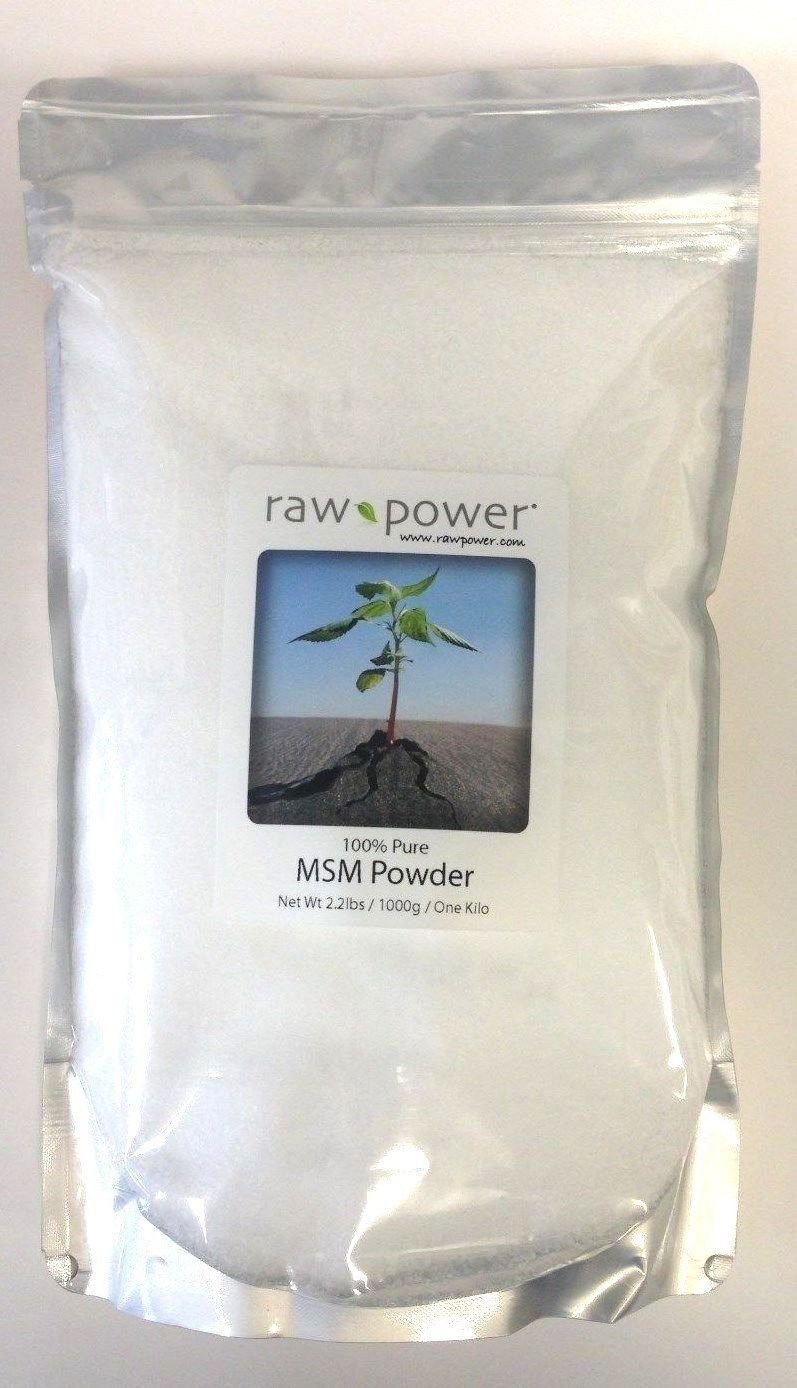 1000g Raw Power MSM powder