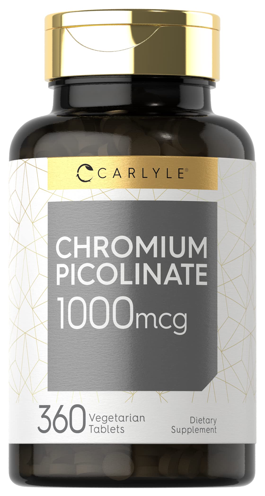 1000mcg chromium supplement for health