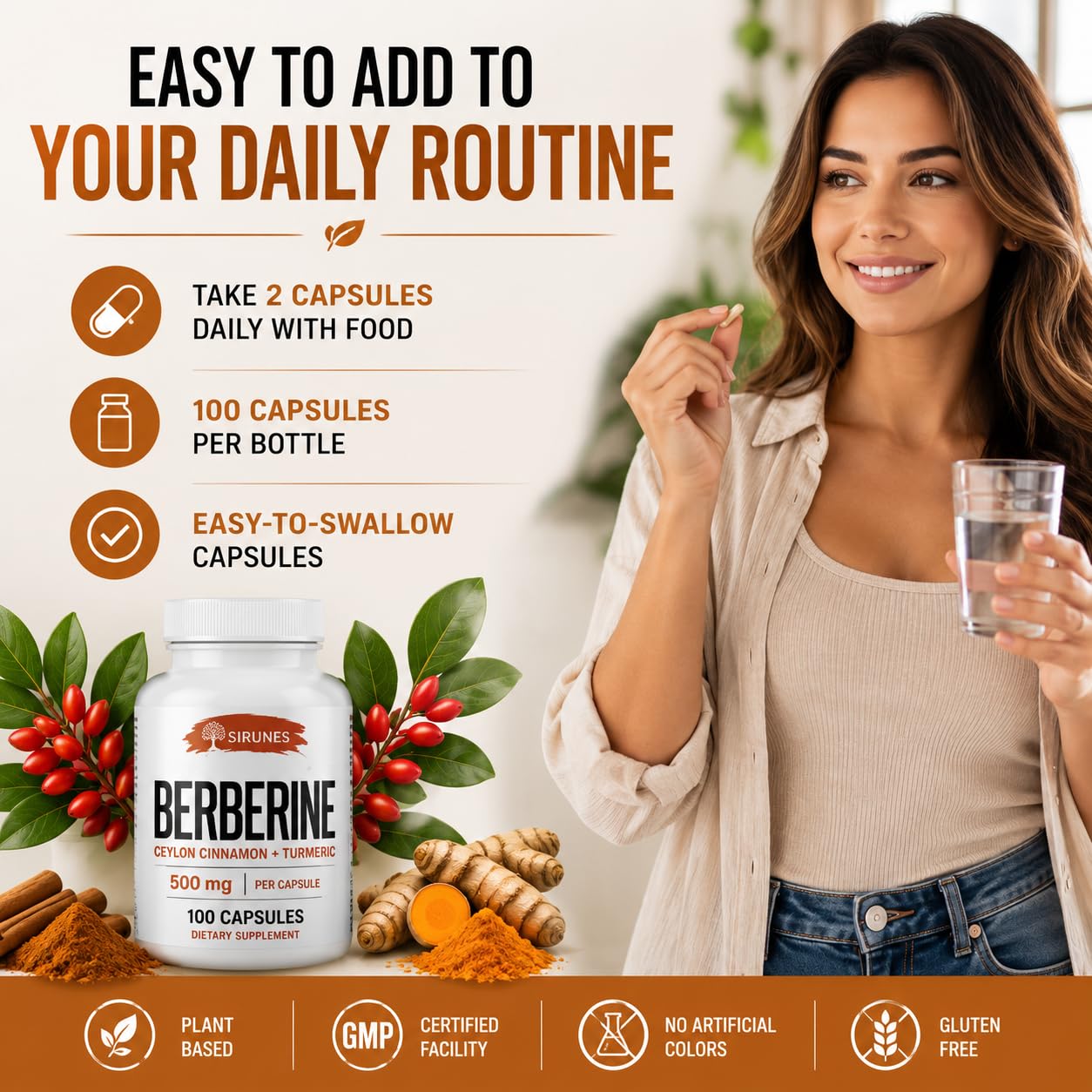 1000mg berberine capsules for wellness