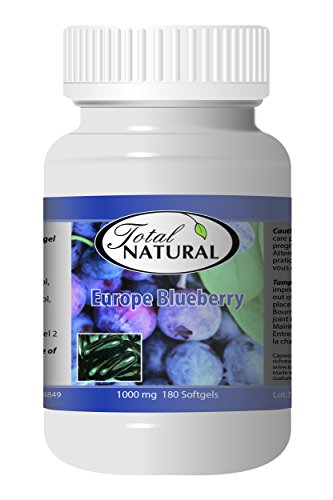 1000mg bilberry for eye health