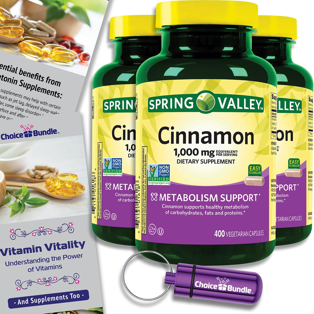 1000mg cinnamon supplement for wellness
