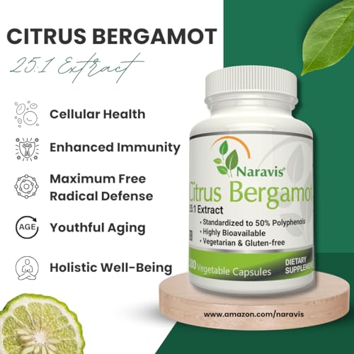 1000mg Citrus Bergamot for daily support