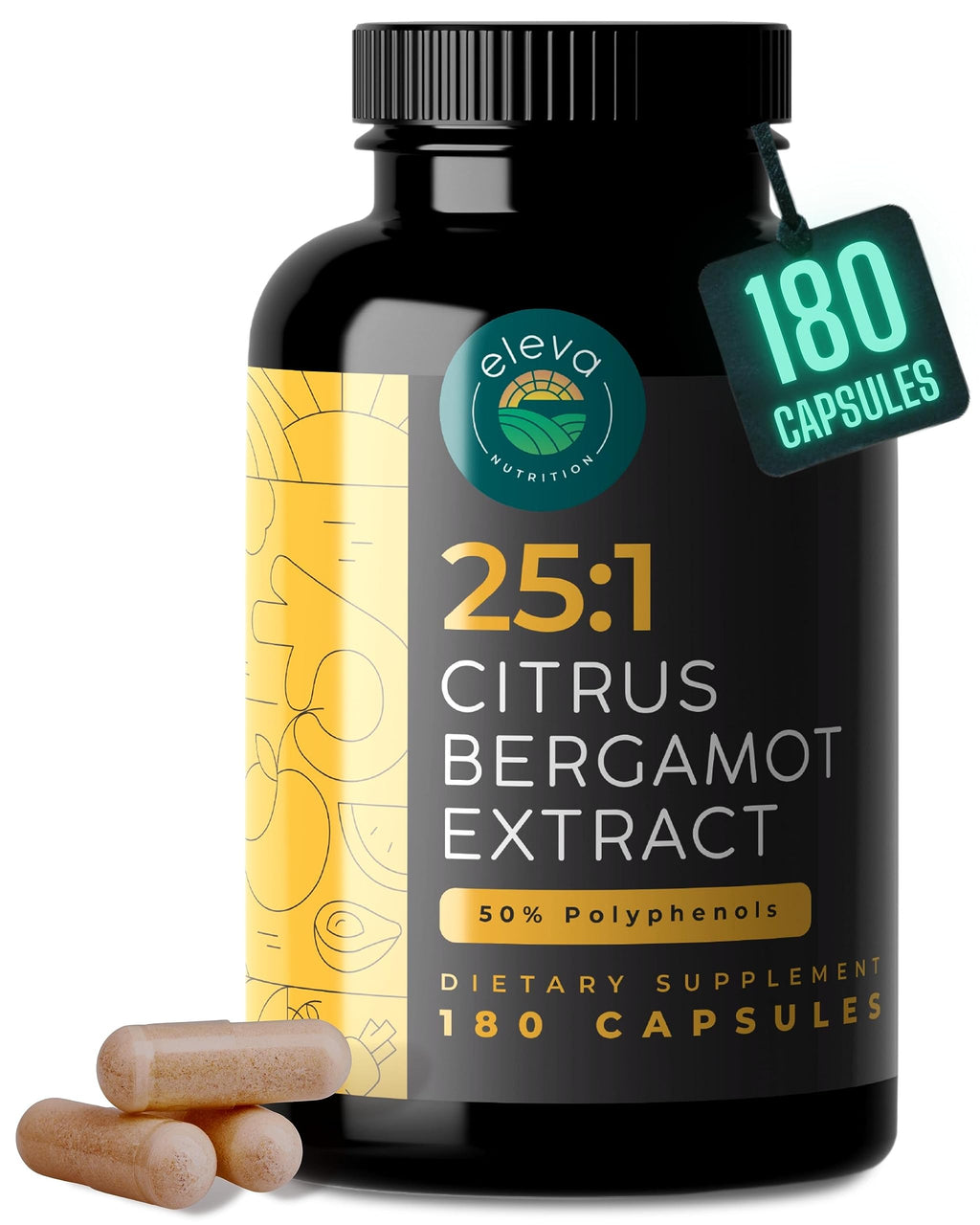 1000mg Citrus Bergamot supplement benefits
