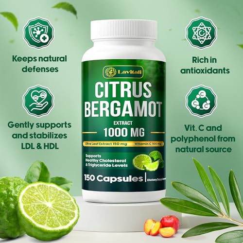 1000mg concentrated bergamot extract benefits