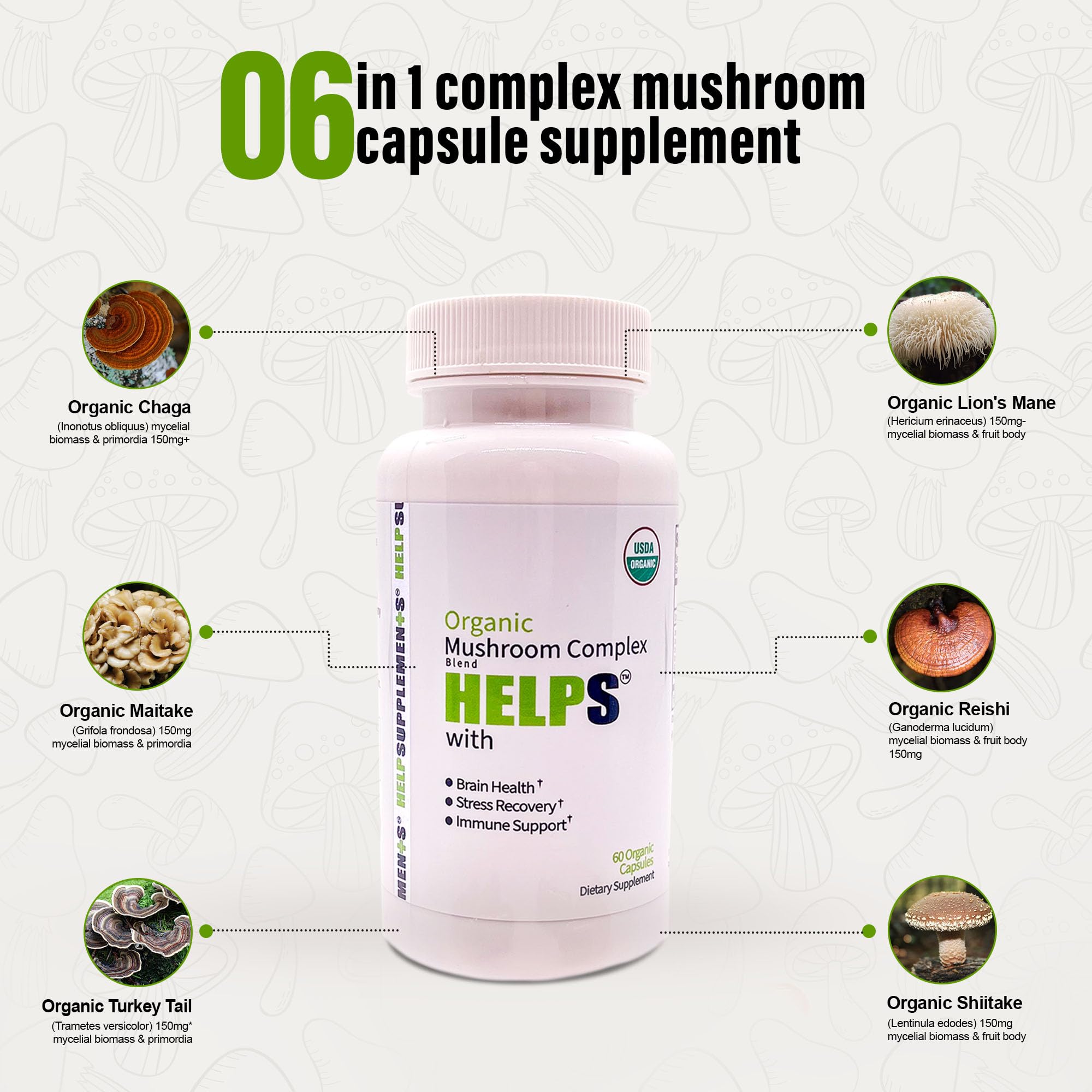 1000mg cordyceps for vitality
