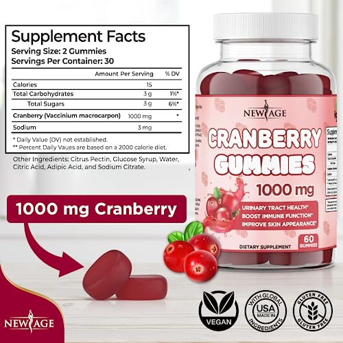 1000mg cranberry extract for kidneys