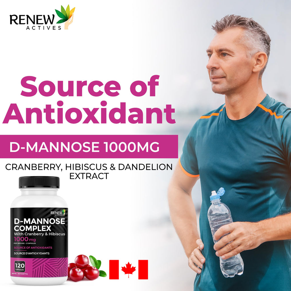 1000MG D-Mannose health benefits
