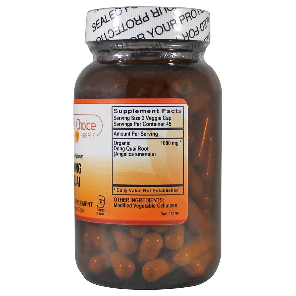 1000mg dong quai veggie capsules