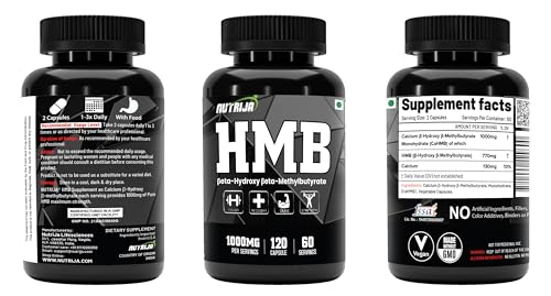1000MG HMB for muscle preservation