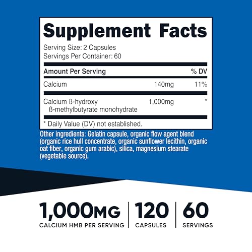 1000mg HMB for recovery and strength