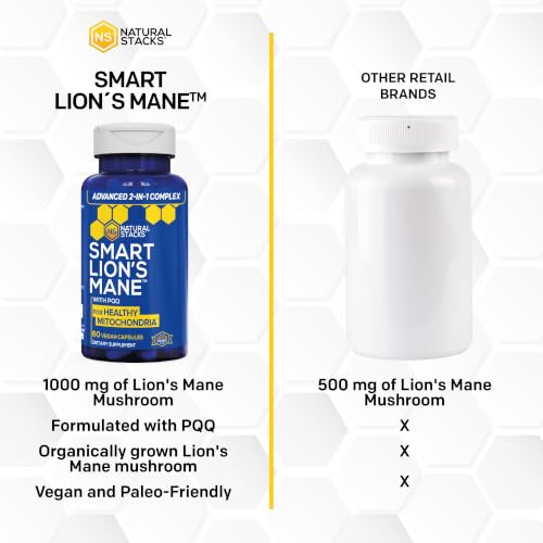 1000mg Lions Mane for mental performance