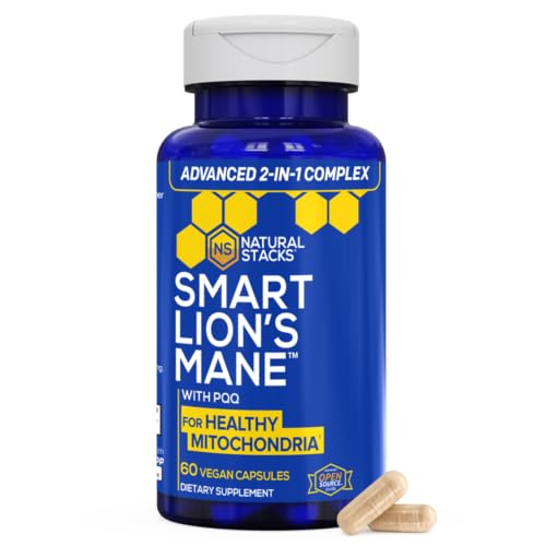 1000mg Lions Mane supplement for cognitive support