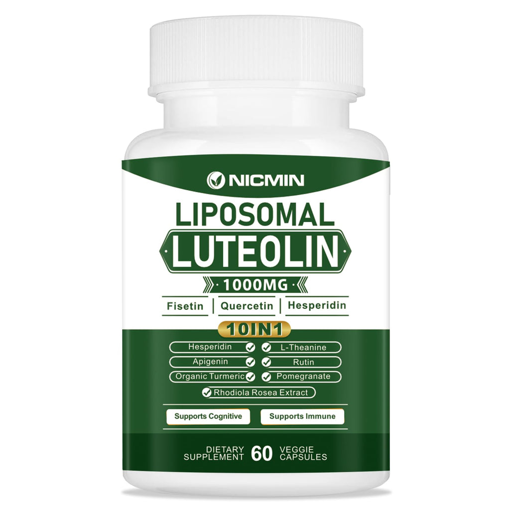 1000MG liposomal luteolin supplement capsules