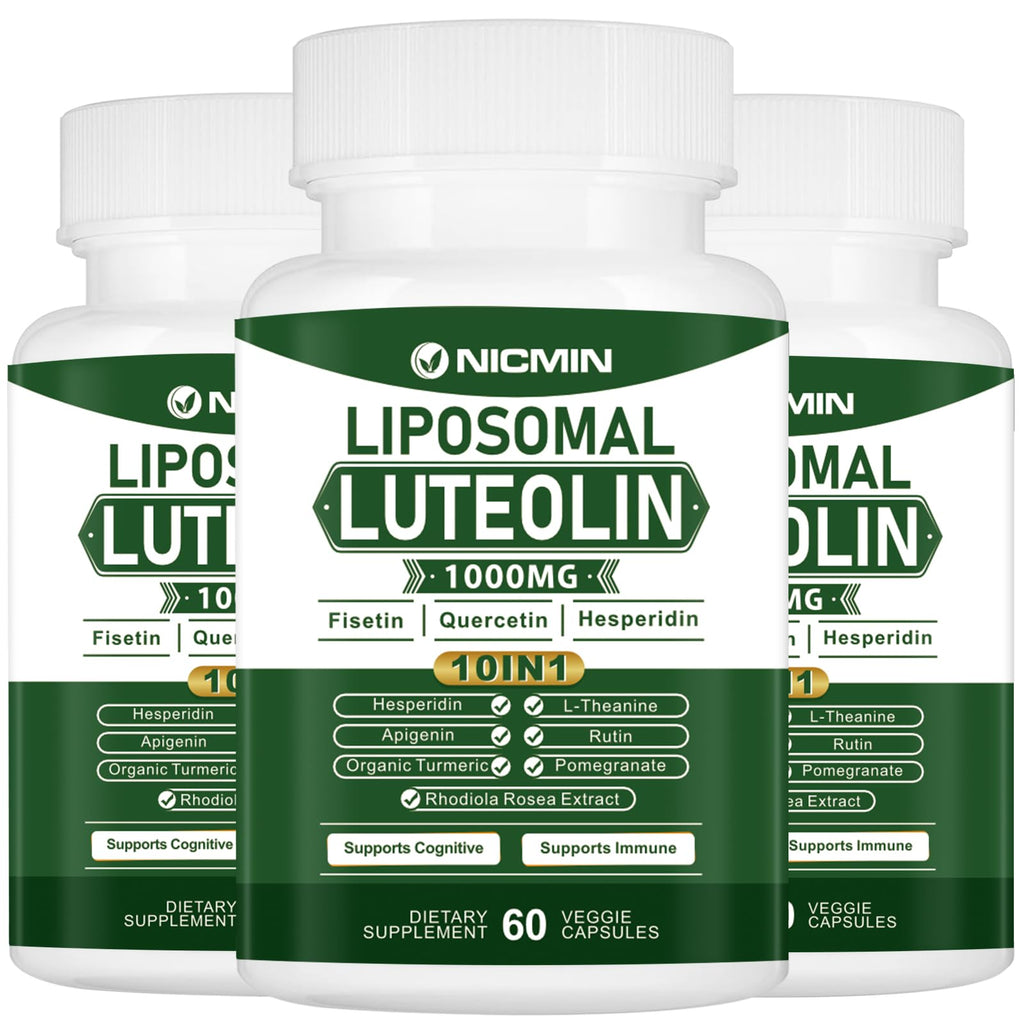 1000MG liposomal luteolin supplement capsules