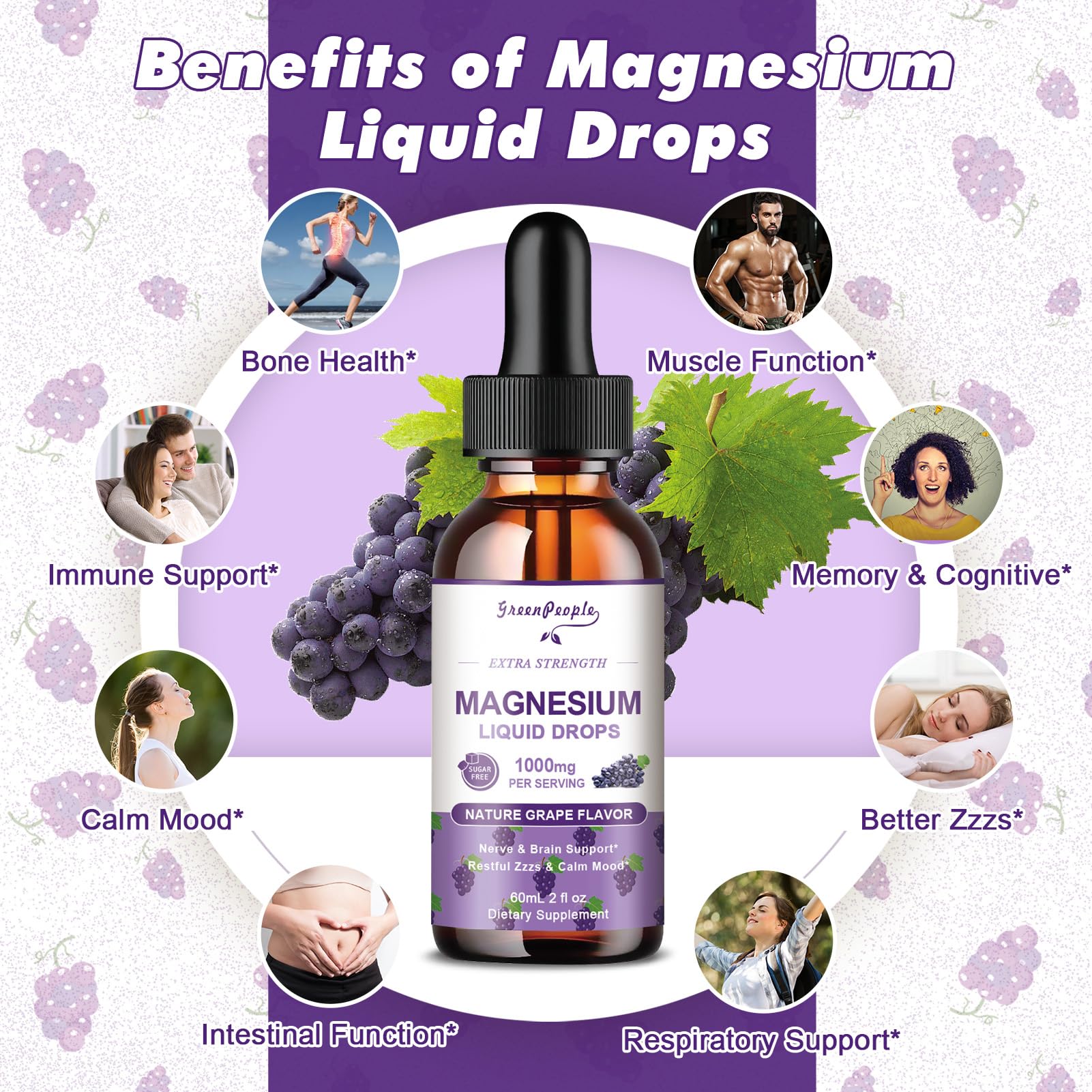 1000mg magnesium for daily wellness