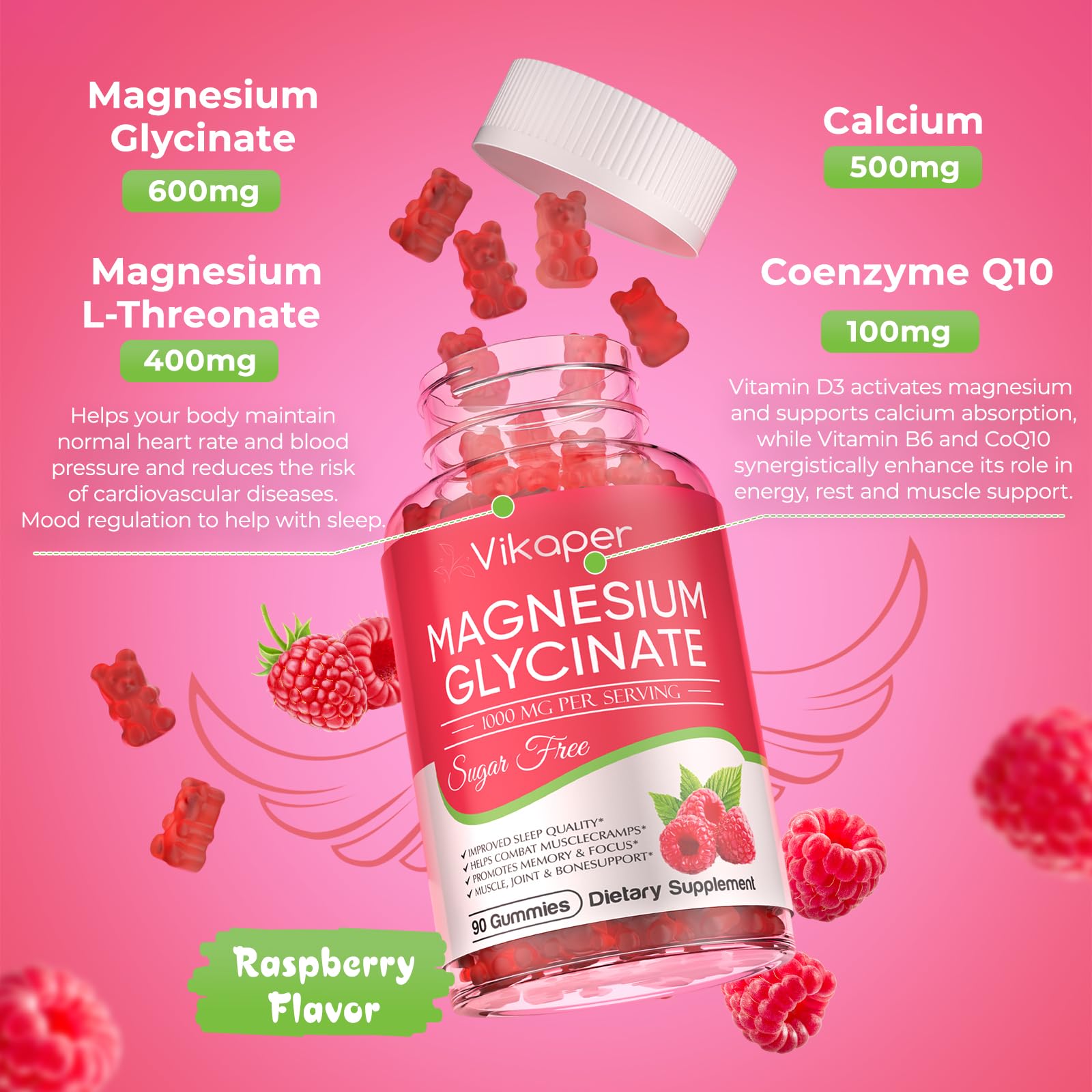 1000mg magnesium for muscle health