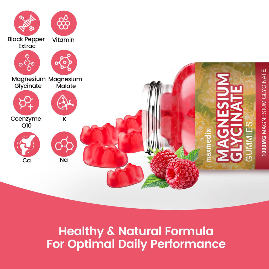 1000mg magnesium gummies for better sleep