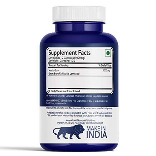 1000mg mastic gum dosage