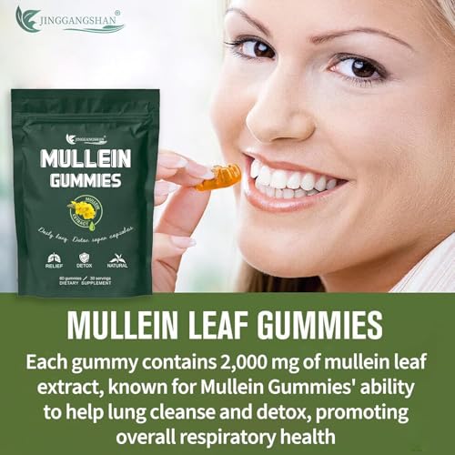 1000mg mullein gummies for wellness