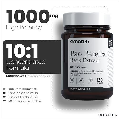 1000mg Pao Pereira Bark health benefits