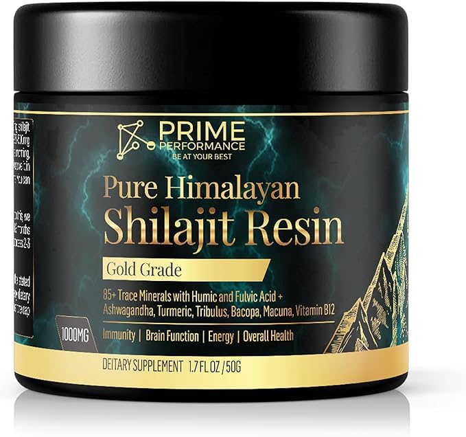 1000mg Pure Himalayan Shilajit supplement