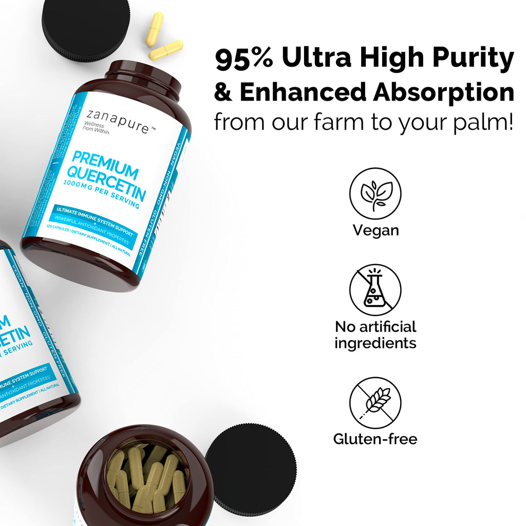 1000mg quercetin for health