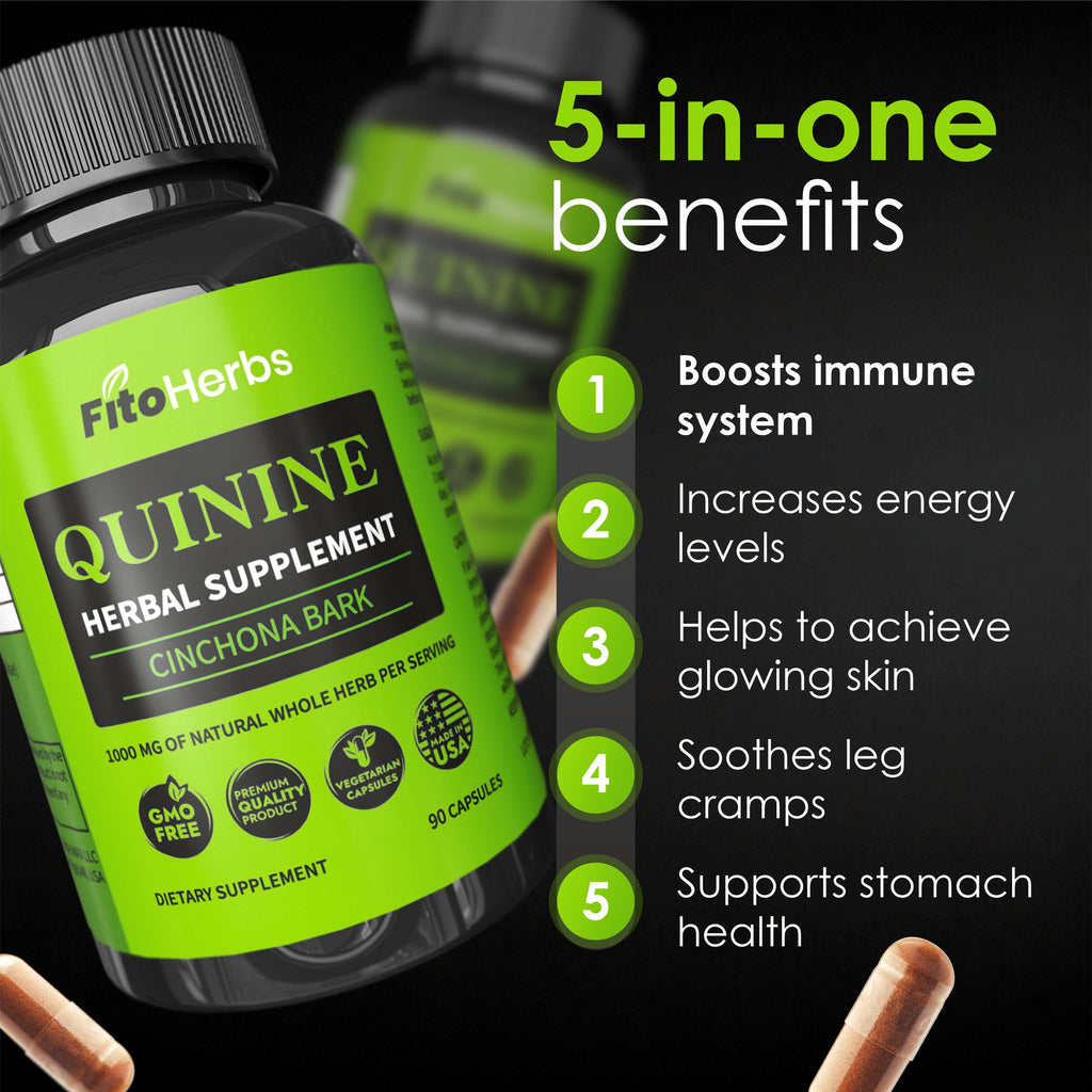 1000mg quinine supplement for cramps