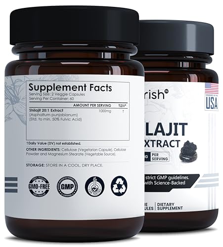 1000mg shilajit for enhanced vitality
