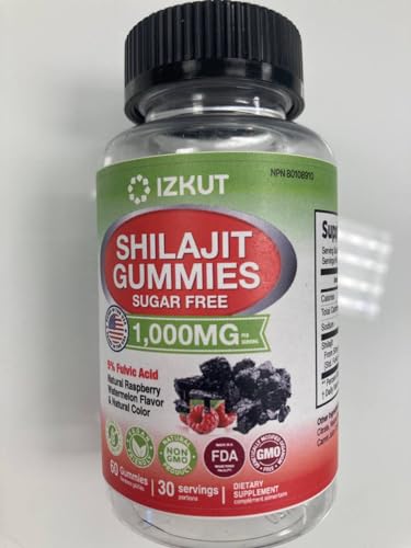1000mg shilajit gummies for energy